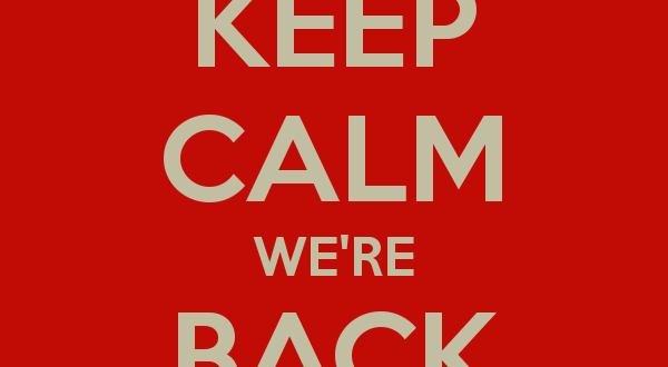 We’re back…..again! | Supplement Judge